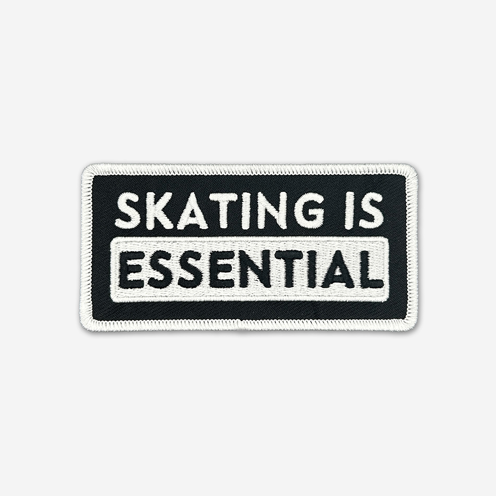 Skating is Essential Patch - Enforml Company